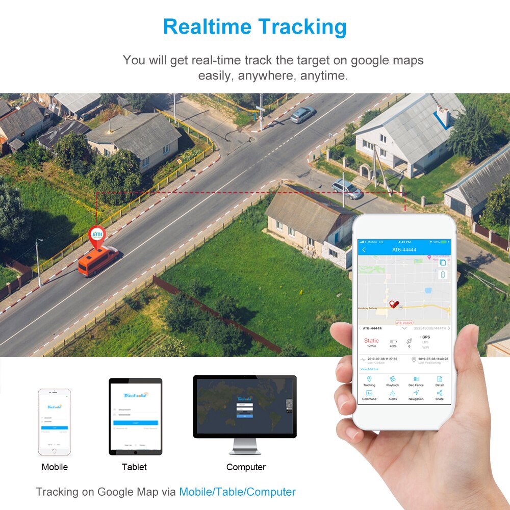 أجهزة تتبع السيارات - Wetrackpro